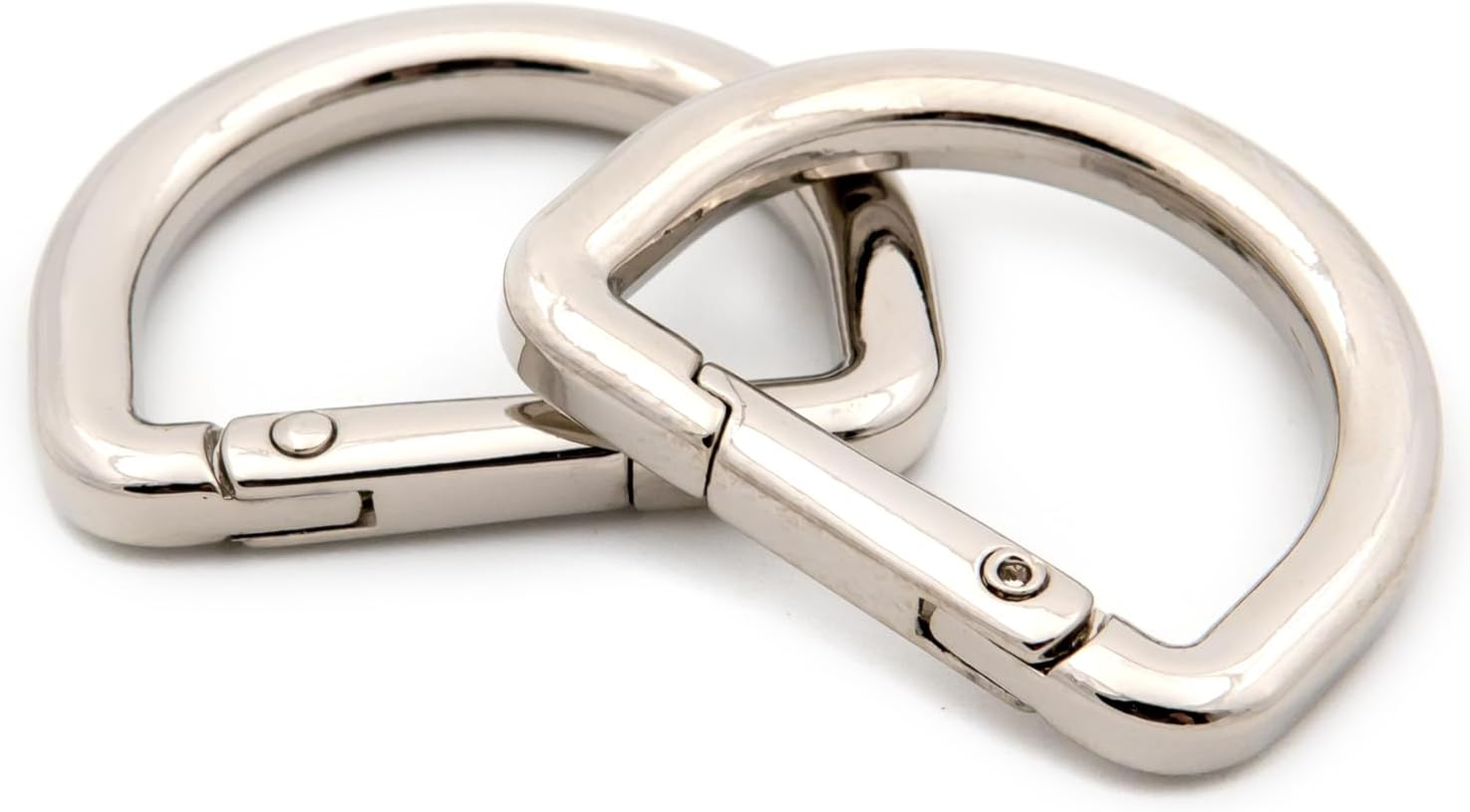 Amazon.com: Metal D-Rings, 10 PCS Spring Opening Purse Making Clip Key ...