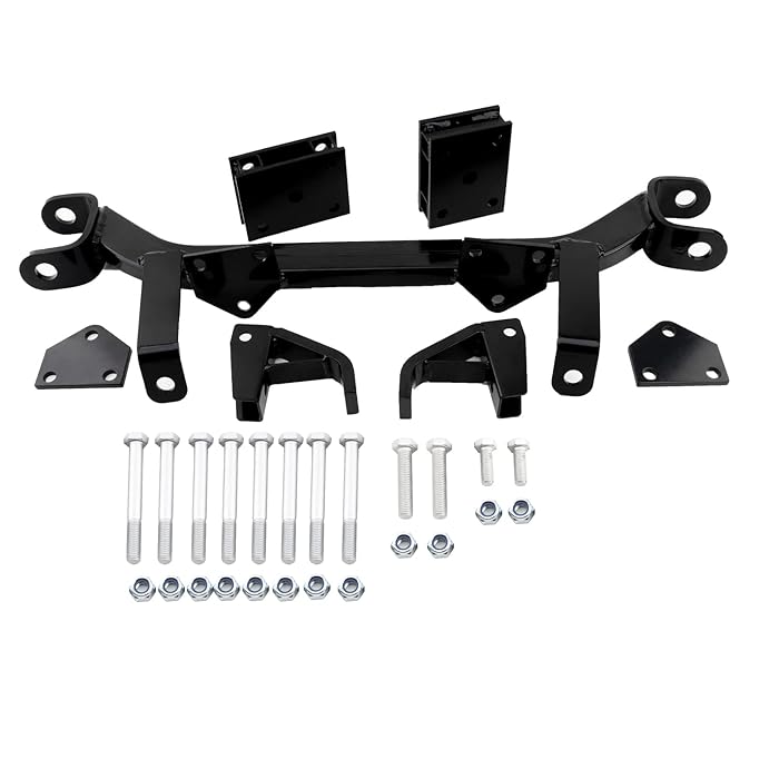 Buy ZY WHEEL UTV 4'' Drop Axle Lift Kit Shock Extenders Mount Bracket ...