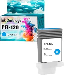 Replacement PFI-120 130ml Ink Tank Compatible For Canon PFI-120 Ink Cartridges Work for ...
