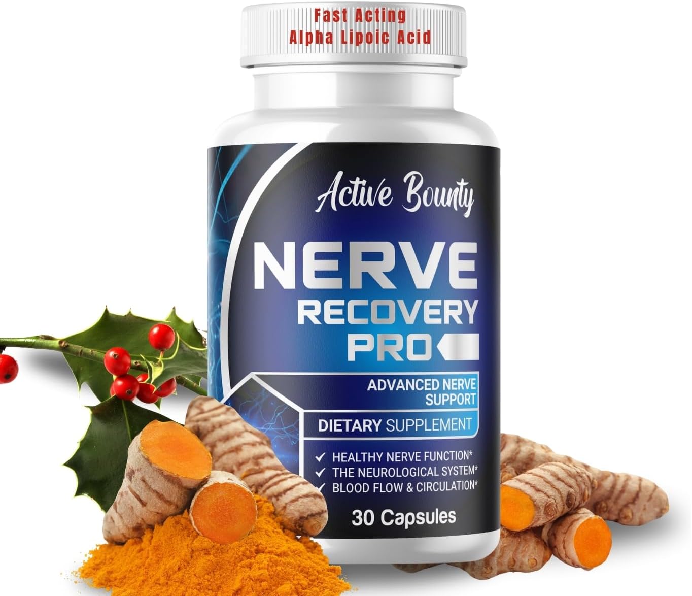 Amazon.com: Nerve Recovery Max Nerve Support Supplement, 60 Capsules to ...