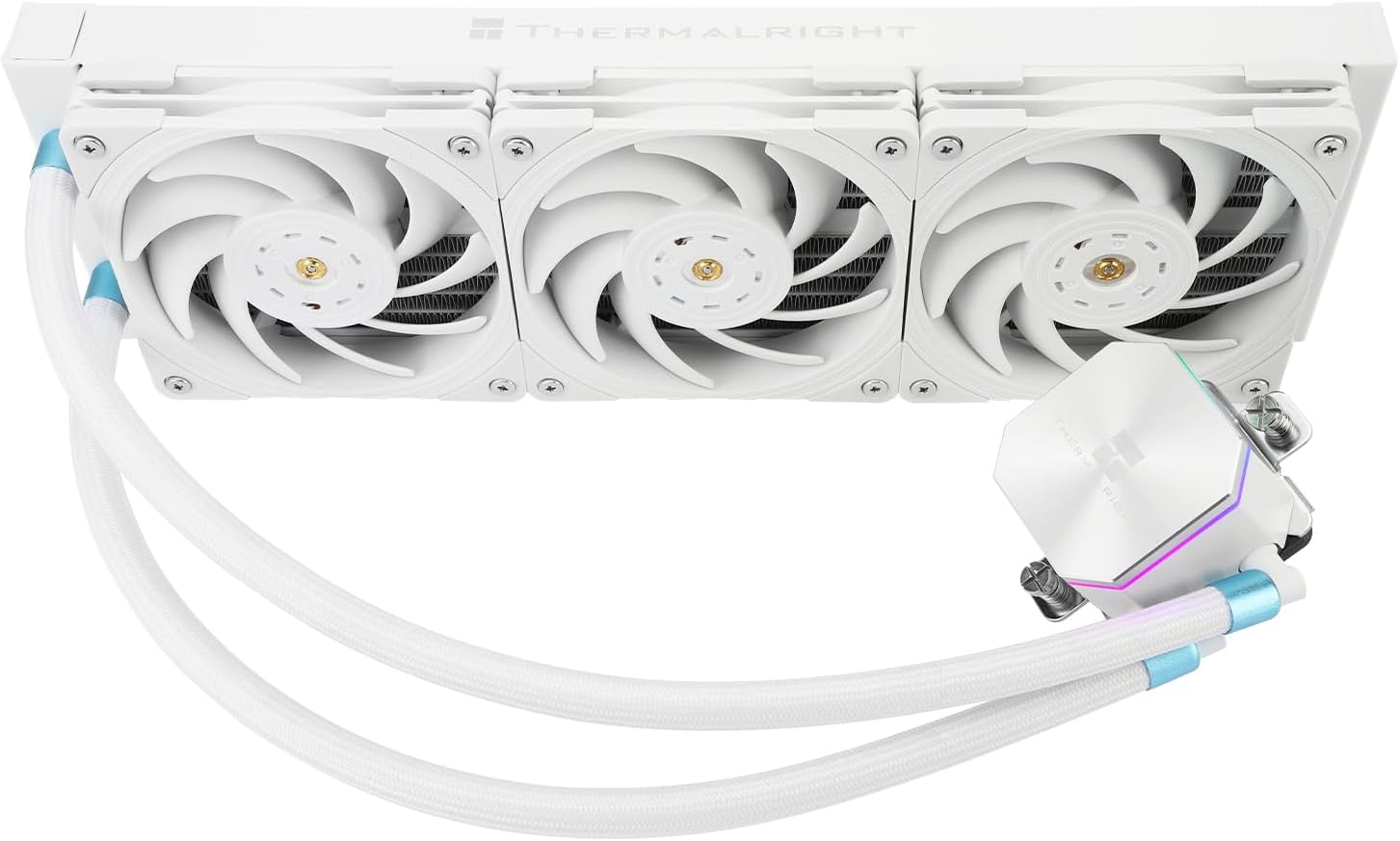 Thermalright Frozen Edge 360 White Liquid CPU Water Cooler with 120mm ...