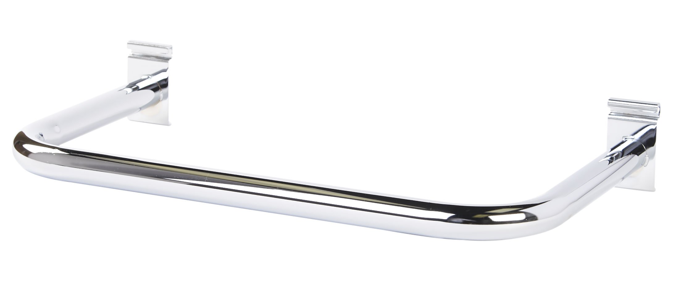 Amazon.com: SSWBasics U-Shaped Chrome Hangrail for Gridwall - Grid Wall ...