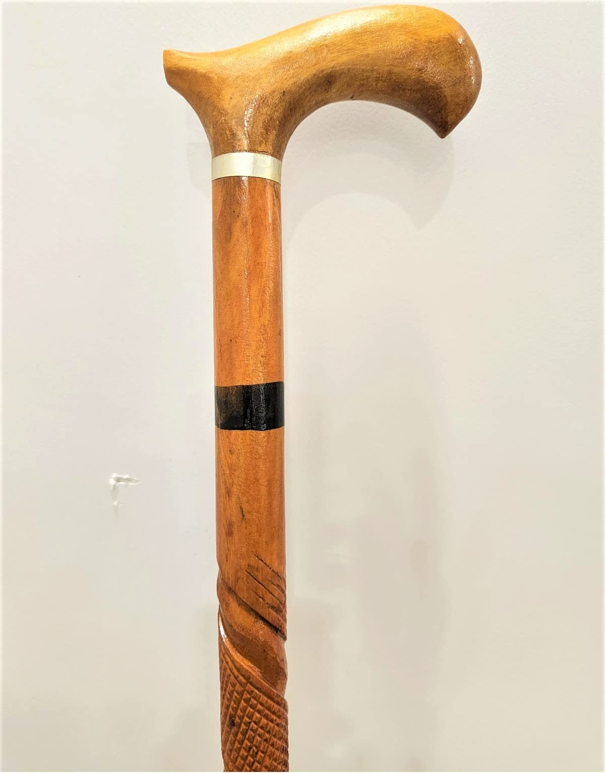 SCM Walking Stick for Men and Women Old Age Wooden Stick for Old People ...