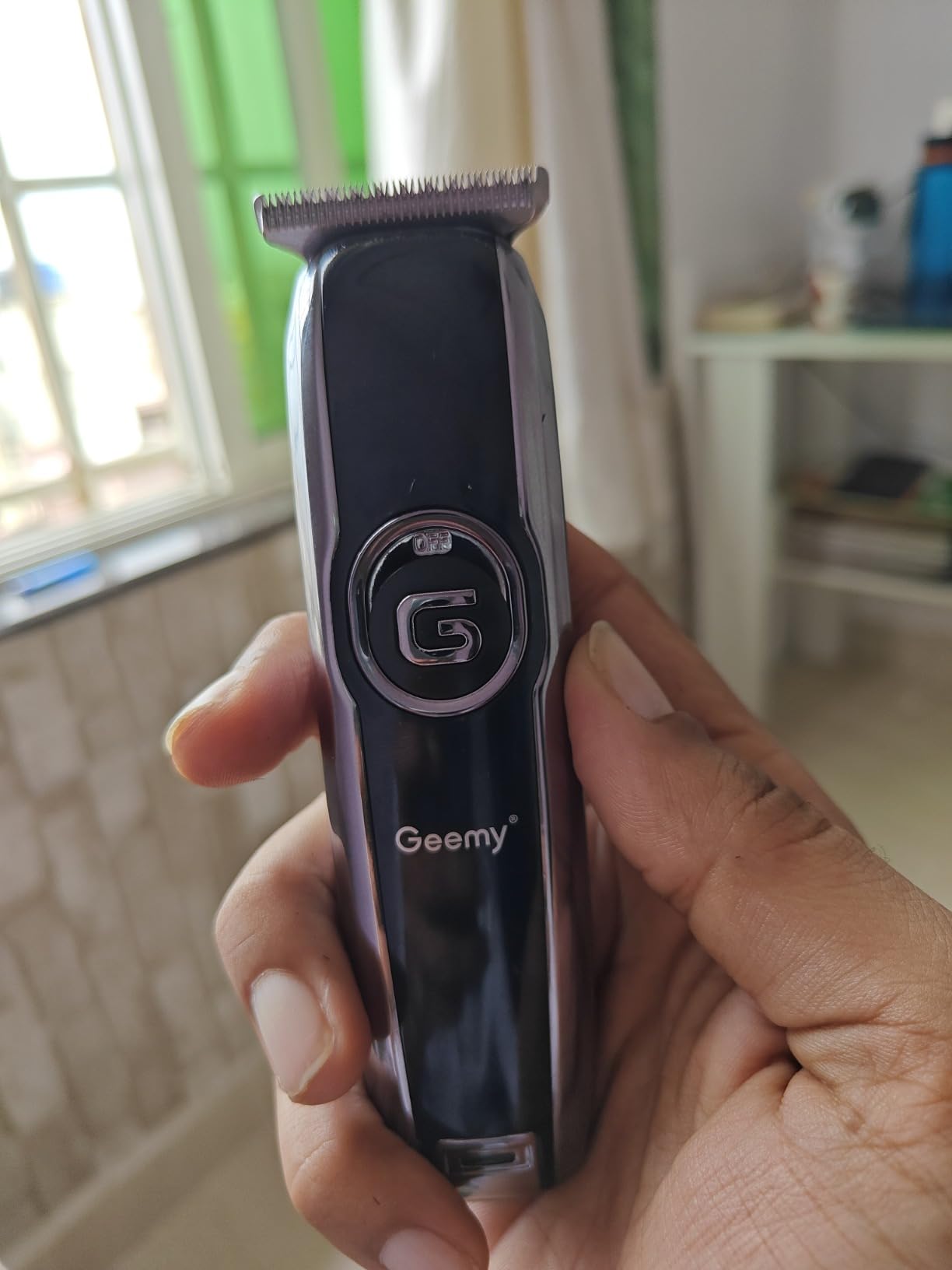 Sweetpea Geemy Gm-6050 Professional Hair Trimmer for Unisex, High ...