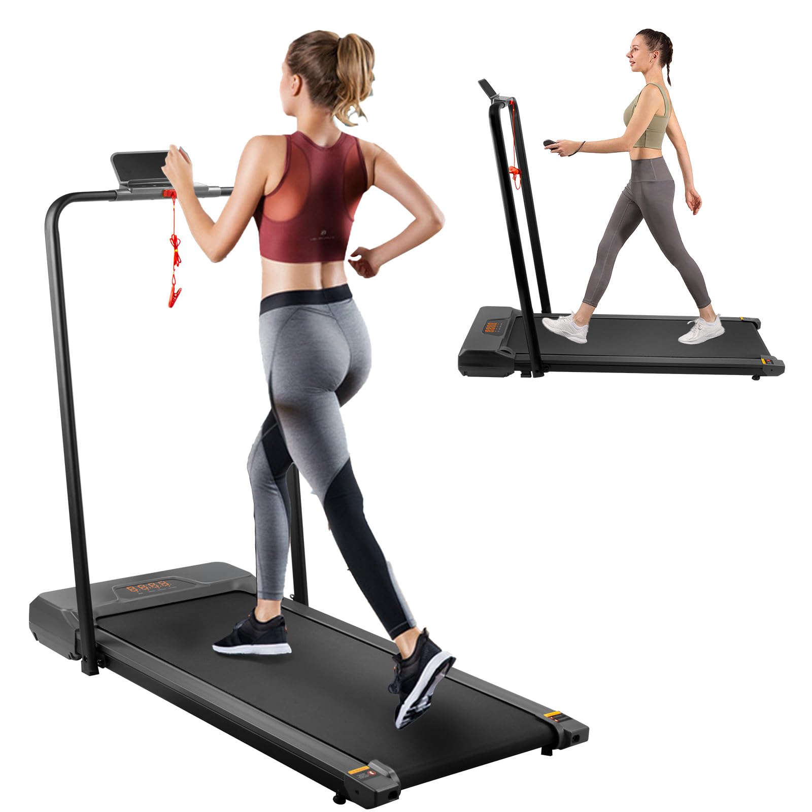 Buy Chiidou Walking Pad, Treadmills for Home Foldable, 3 in 1 Folding ...