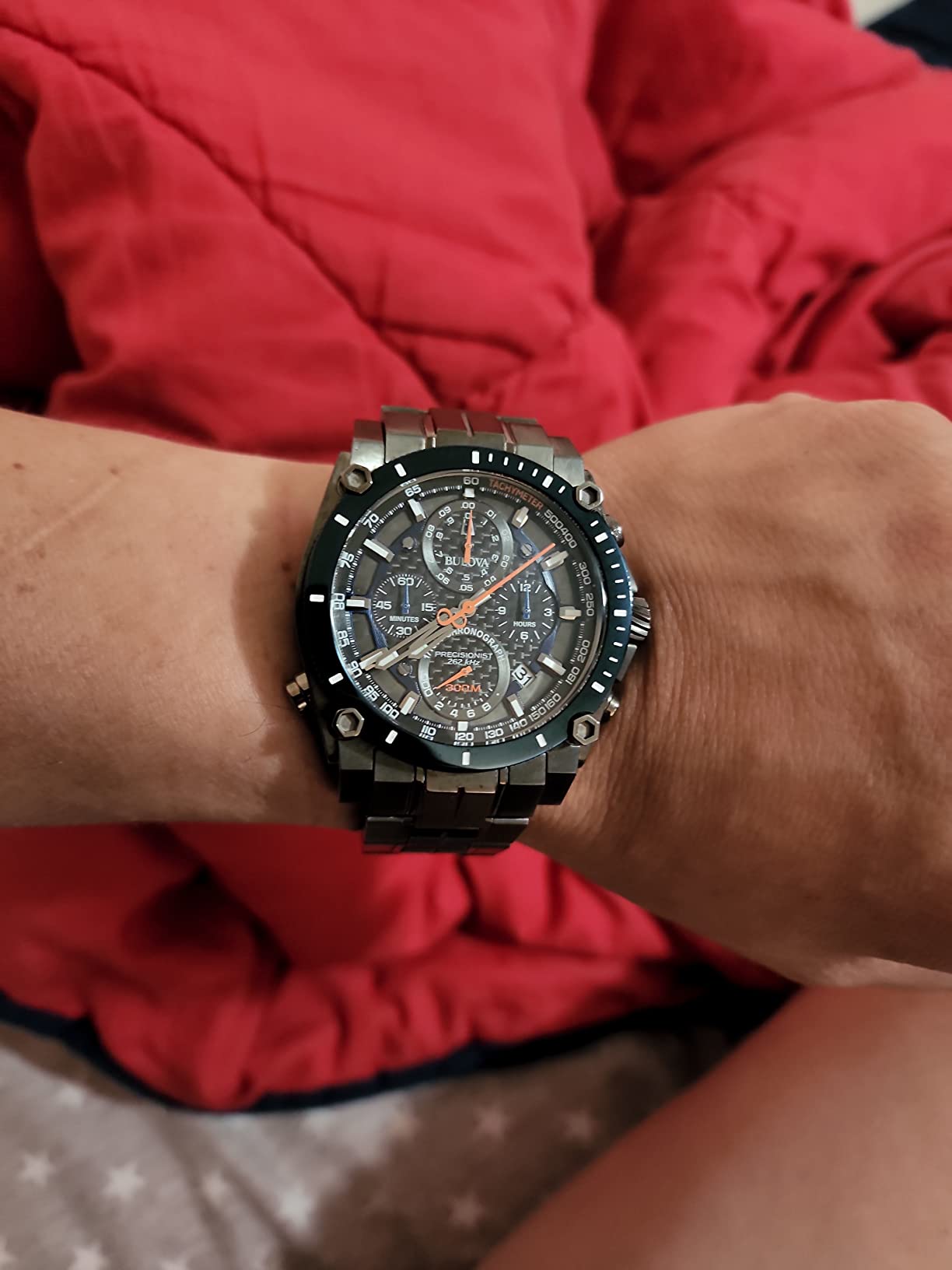 $45/mo - Finance Bulova Precisionist Chronograph Mens Watch, Stainless ...