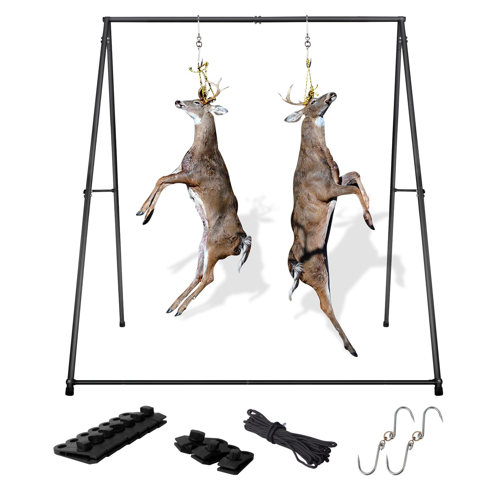 Amazon.com : Deer Game Hanger Hoist, Deer Skinning Rack, Deer Hides ...