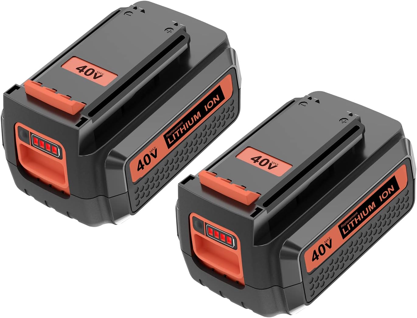 TOPBATT 2 Packs 3000mAh LBX2540 40 Volt Max Battery Replacement for ...