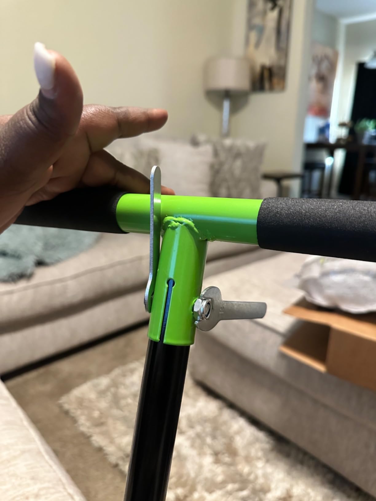 $5/mo - Finance Evcitn Manual Twist Tiller, Height Adjustable Hand ...