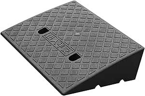 Amazon.com: Curbside Driveway Ramp, Sidewalk Curb Ramp, Plastic Door ...