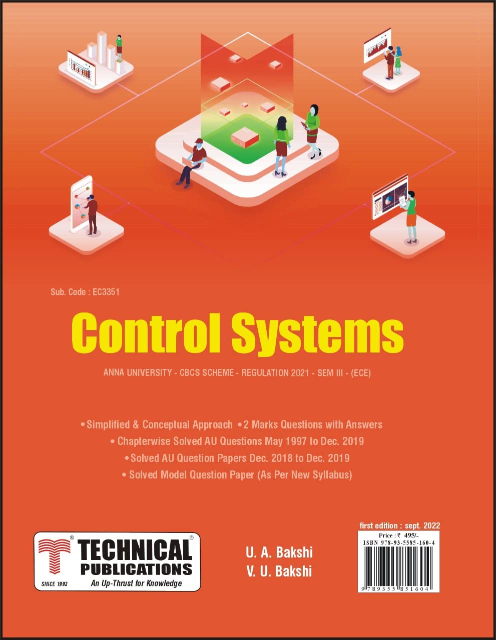 Amazon.in: Buy Control Systems for BE Anna University R21CBCS (III-ECE ...
