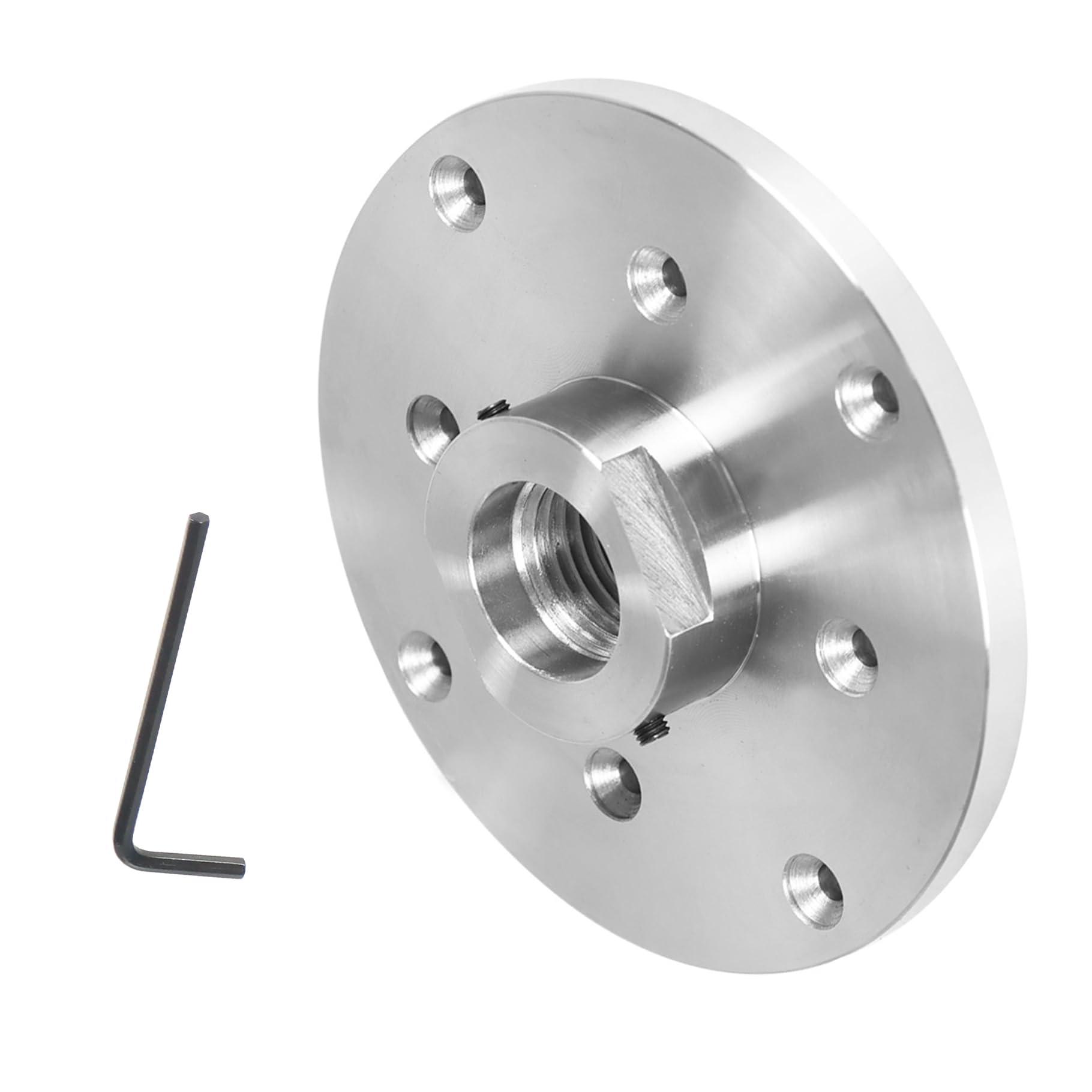 Snapklik.com : 6 Inch Steel Wood Lathe Face Plate 7/16 Thick Steel ...