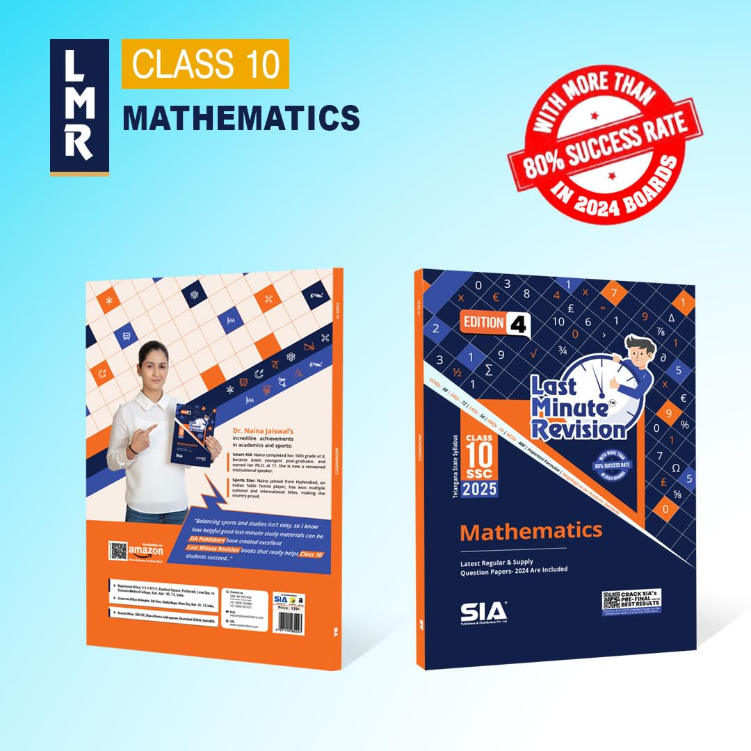 Class 10 LMR Mathematics Edition 4 Latest & Updated 2025 I Telangana ...