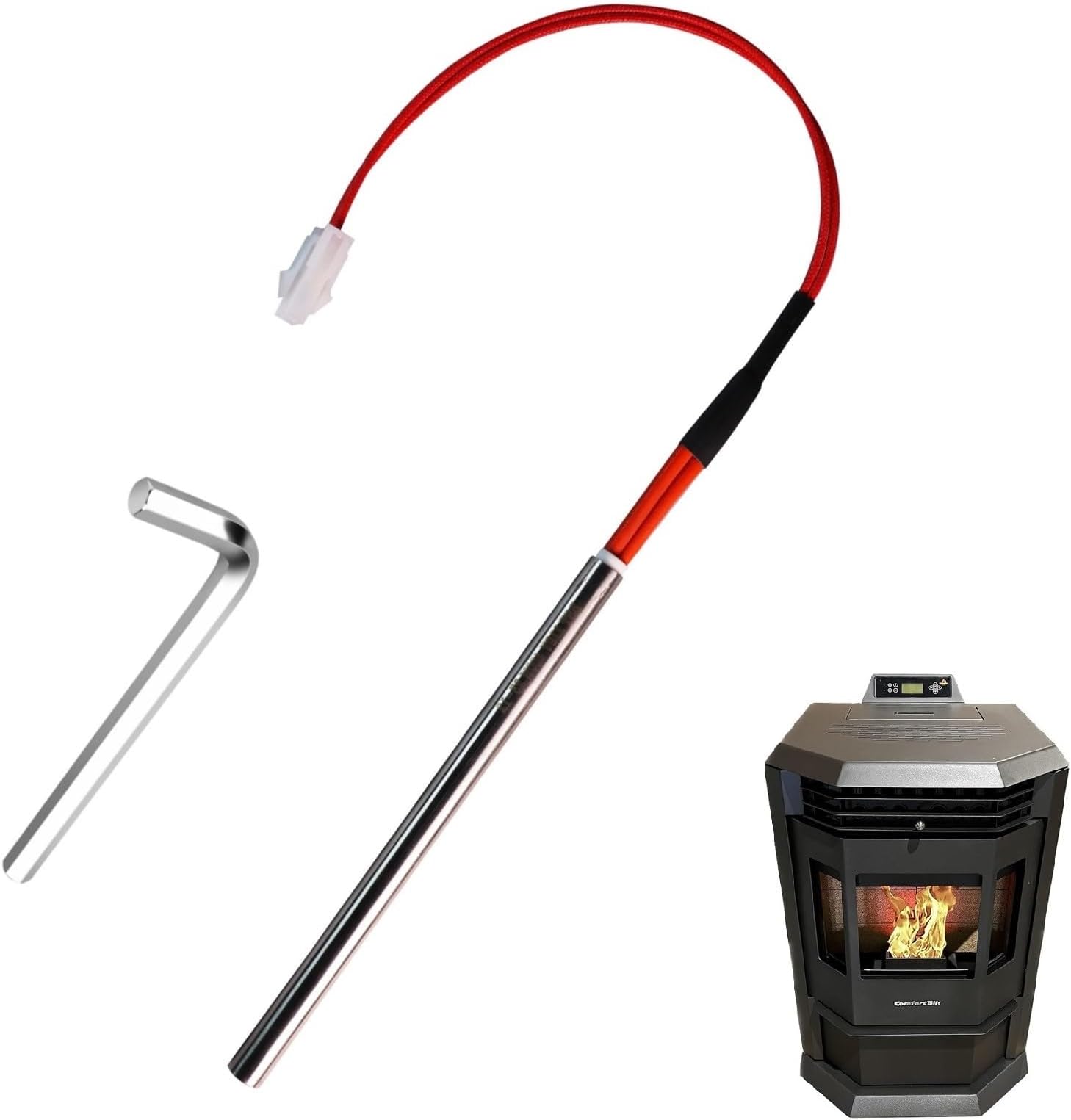 Amazon.com: Pellet Stove Igniter 720307,Comfortbilt Pellet Stoves HP21 ...
