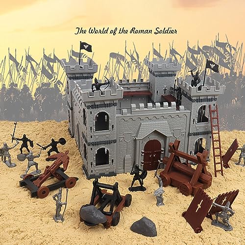 Uposao DIY Castle Building The Medieval Times Ages Military Plastic ...