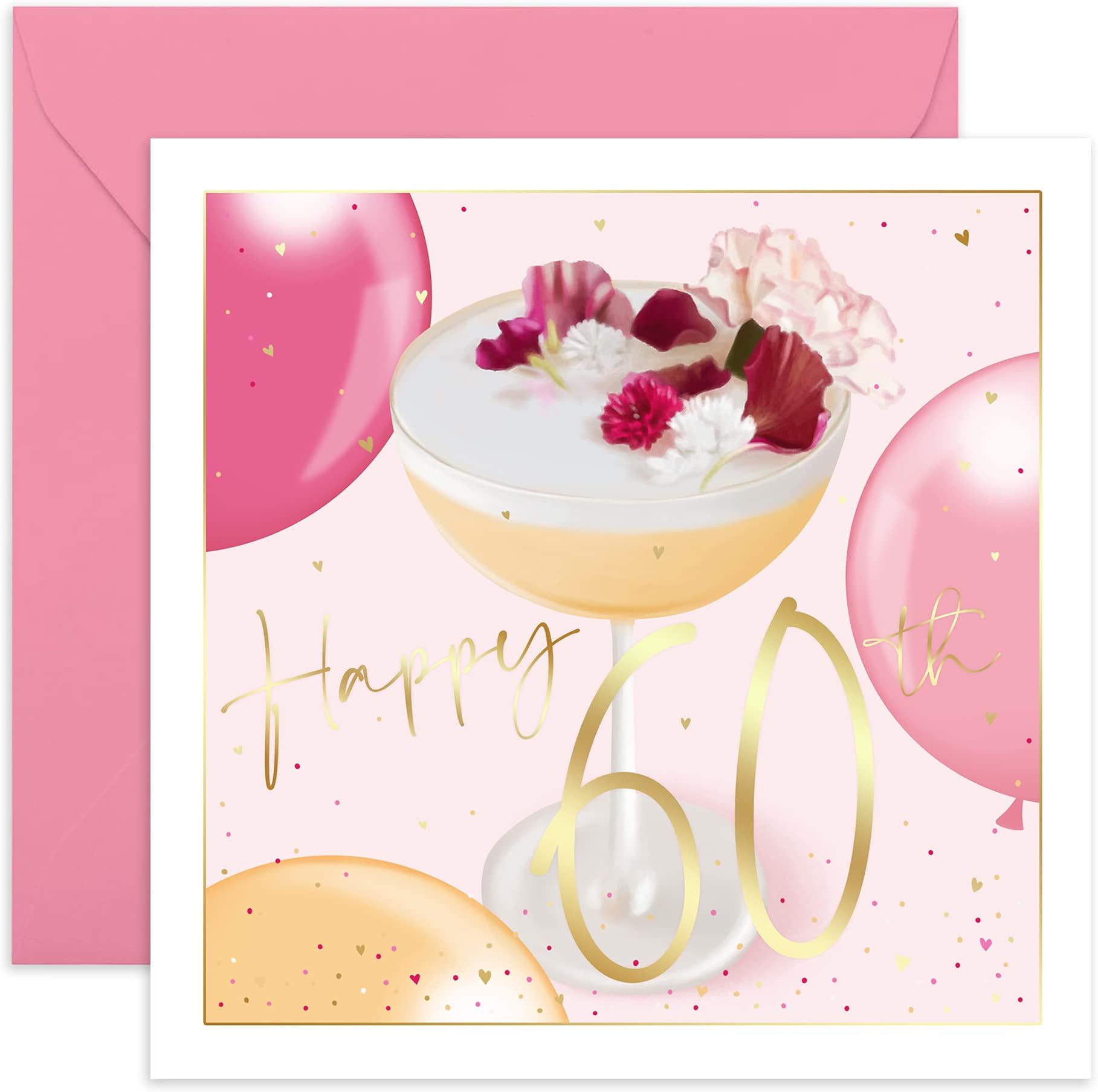 Cherry Orchard Happy 60th Birthday Gorgeous Champagne Celebration ...