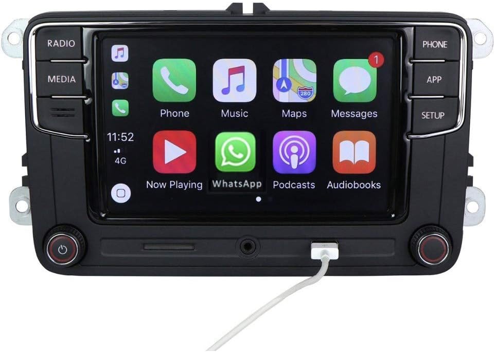 Amzparts RCD330 RCD330g Plus R340G 6.5" MIB Radio Carplay App for VW ...