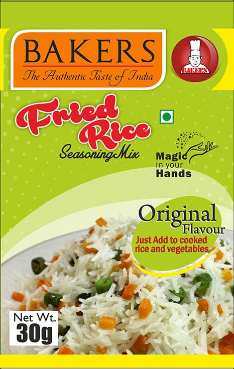 BAKERS Fried Rice Mix 30gm : Amazon.in: Grocery & Gourmet Foods