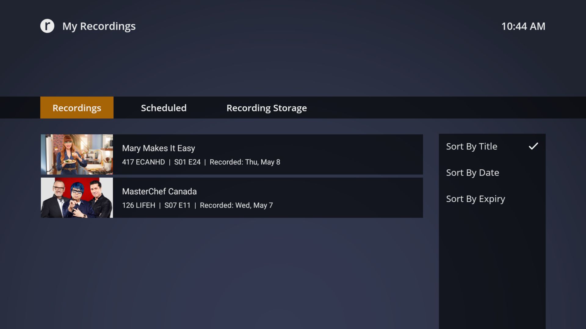 Moby TV - App on Amazon Appstore