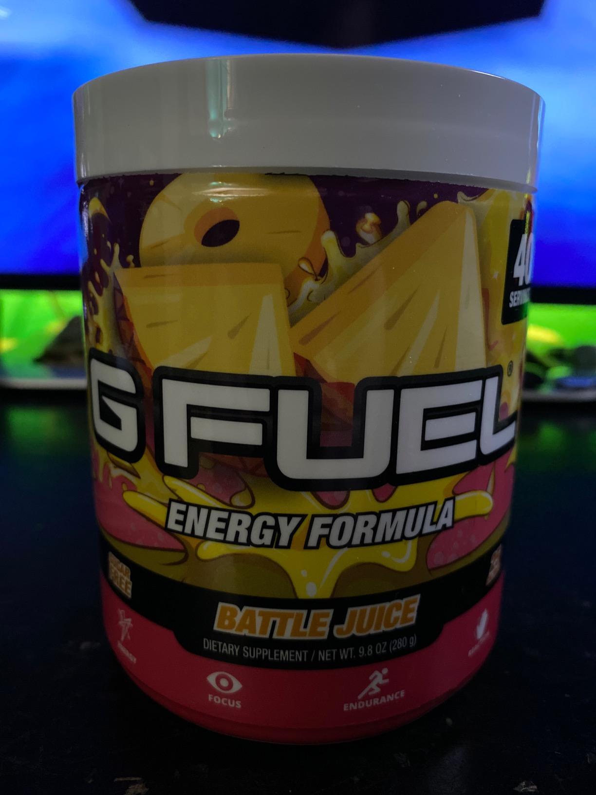 Amazon.com : G Fuel FaZe Battle Juice Tub (40 Servings) Elite Energy ...