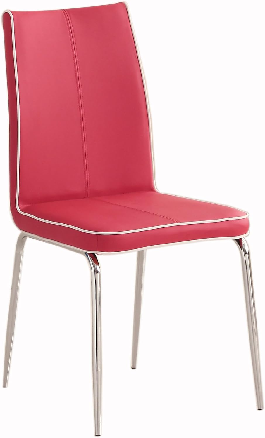 Amazon.com - Homelegance Side Chair Upholstered, Lava Red, Set of 2 ...
