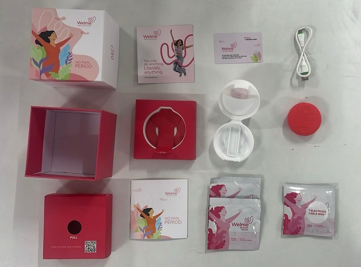 Welme Period Pain Relief Electrical Device - Relief from Menstrual ...