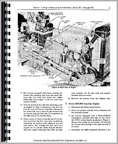 Ford 1801 Industrial Tractor Service Manual : Amazon.co.uk: DIY & Tools