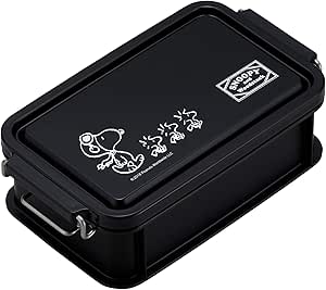OSK CNT-600 Snoopy & Woodstock Bento Box, Container Lunch Box, 20.3 fl oz (600 ml), Includes ...