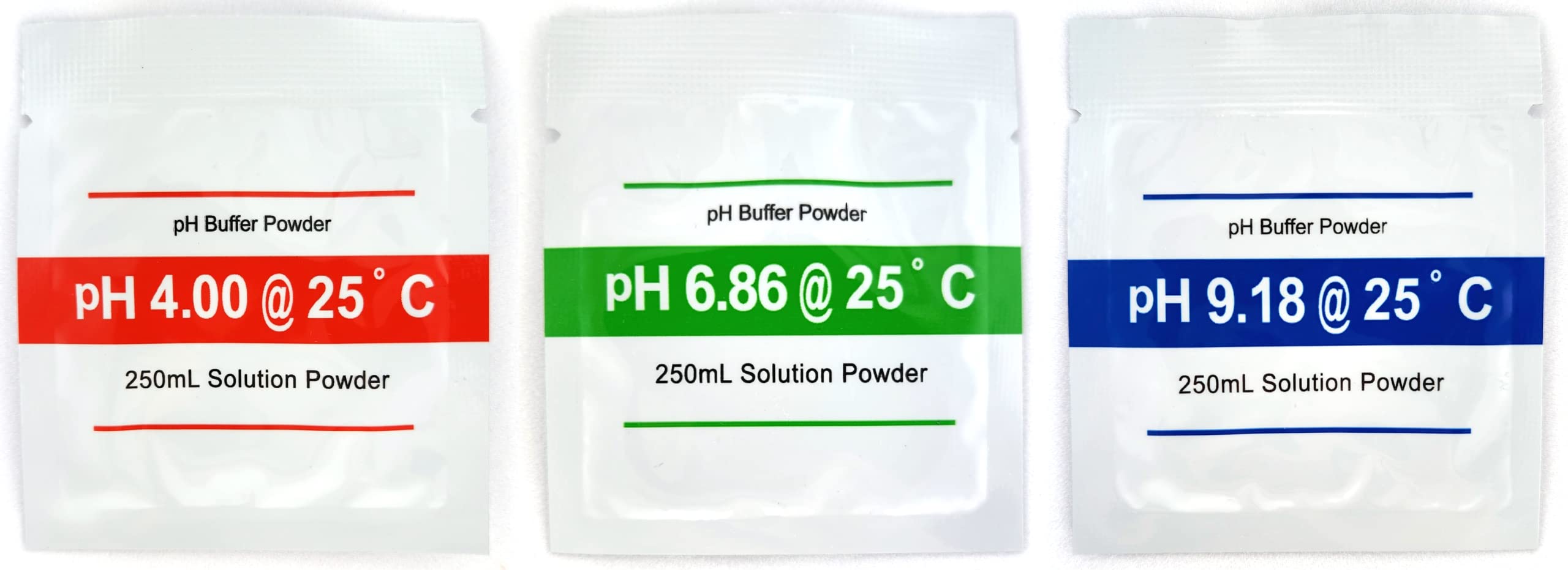 pH Buffer Solution Powder for pH Meter Calibration | 15 Packs, 5 ...