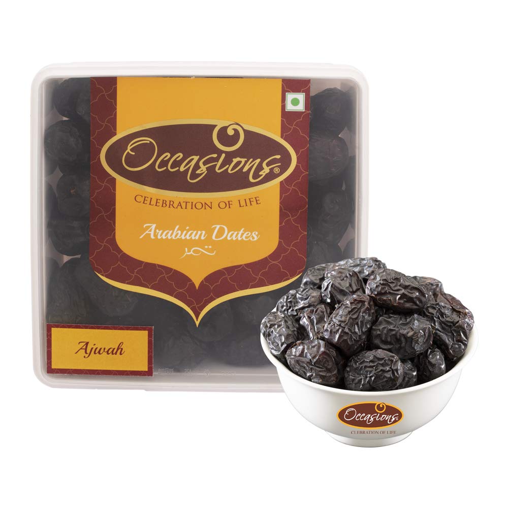 Buy "Ocassions Soft & Delicious Premium Ajwa Dates - 500gm - Ajwa Sukha ...