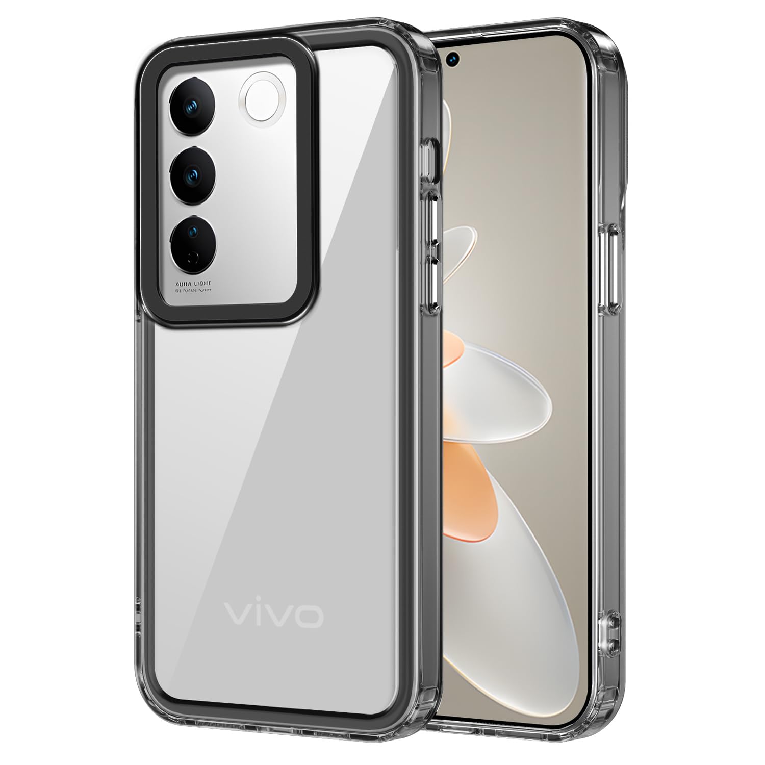 Kapa Warrior Acrylic Clear Back Cover for Vivo V27 (5G) / Vivo V27 PRO ...