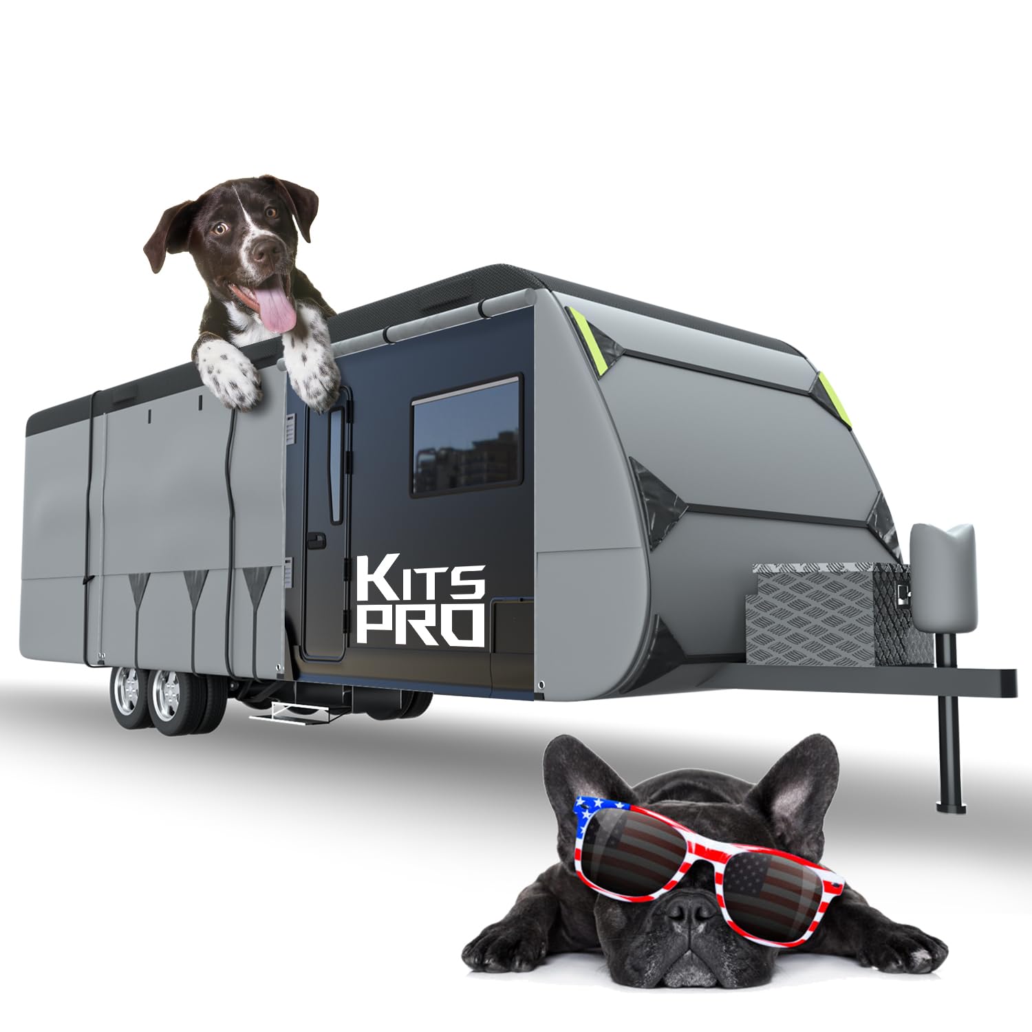 Snapklik.com : KitsPro 30 Ft Hail-Protection RV Cover For Class C And ...