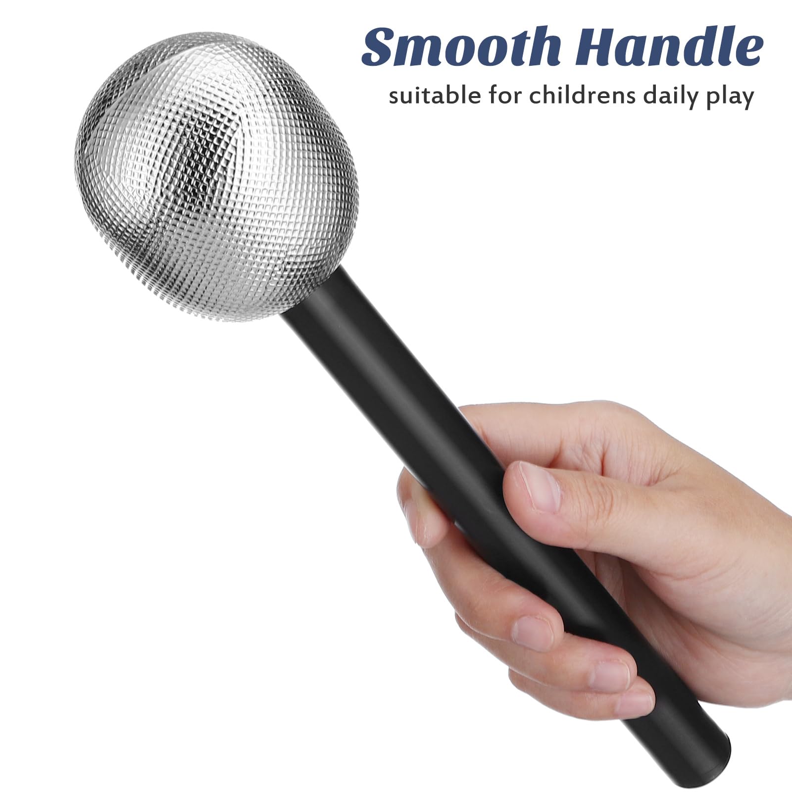 Snapklik.com : 18Pcs Fake Microphone Prop Plastic Prop Microphone ...