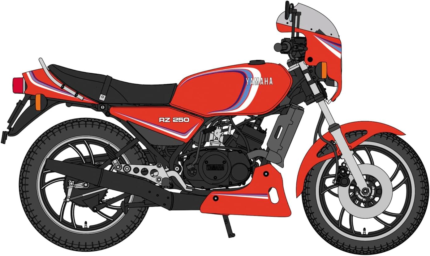 Amazon | ハセガワ(Hasegawa) 1/12 ヤマハ RZ250 (4L3) YSP仕様 w/カウル (1982) プラモデル 21770 (オートバイ) | プラモデル 通販