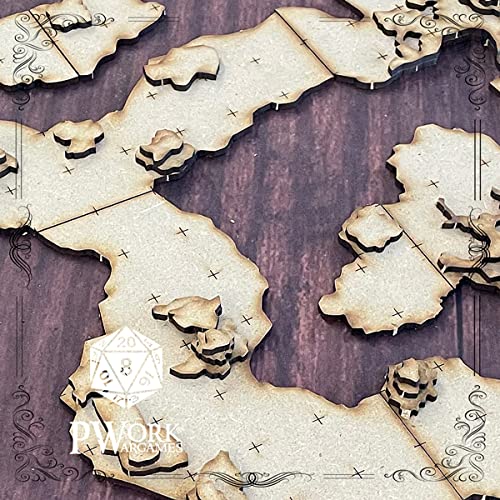 Pwork Wargames The Cave (Cave) – 3D Tactical maps Rpg Fantasy Dungeon ...