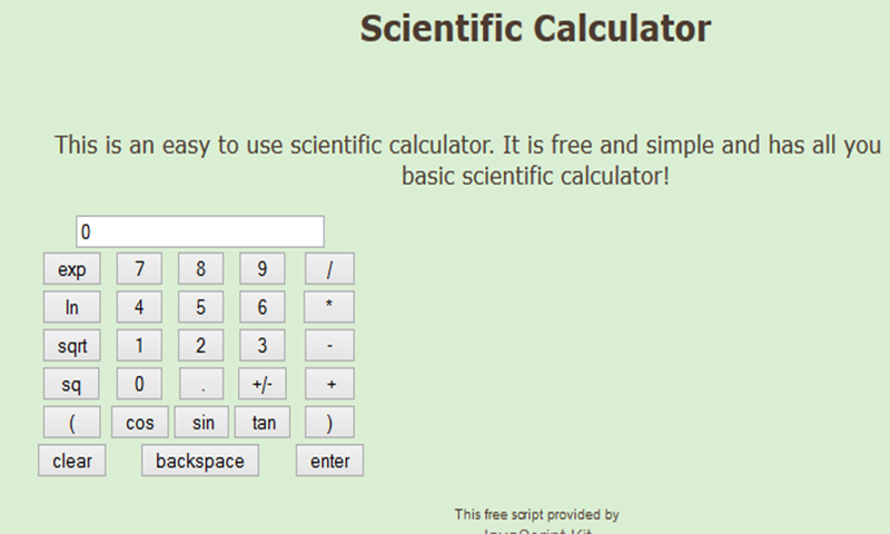 Simple Scientific Calculator - Application sur Amazon Appstore