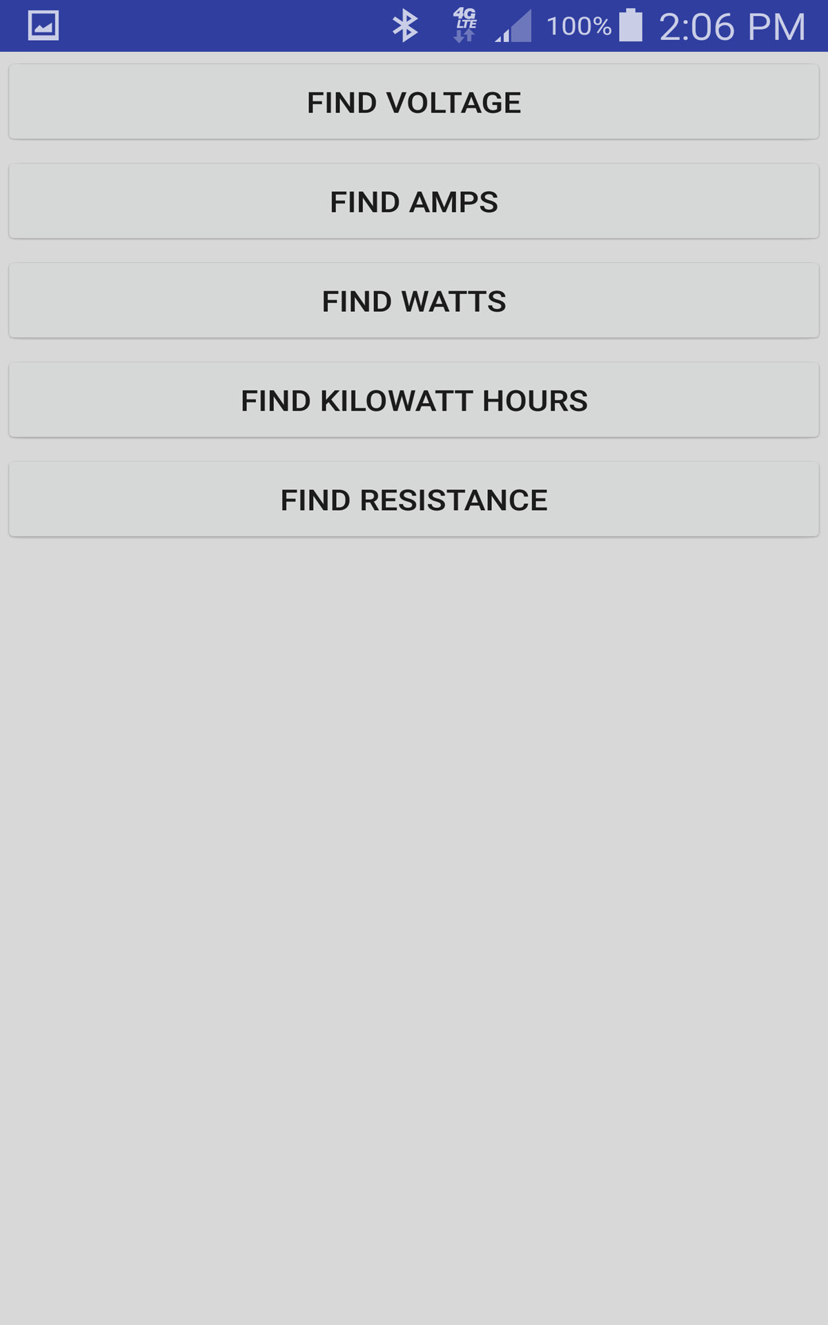 Easy Electrical Calculator - App on Amazon Appstore