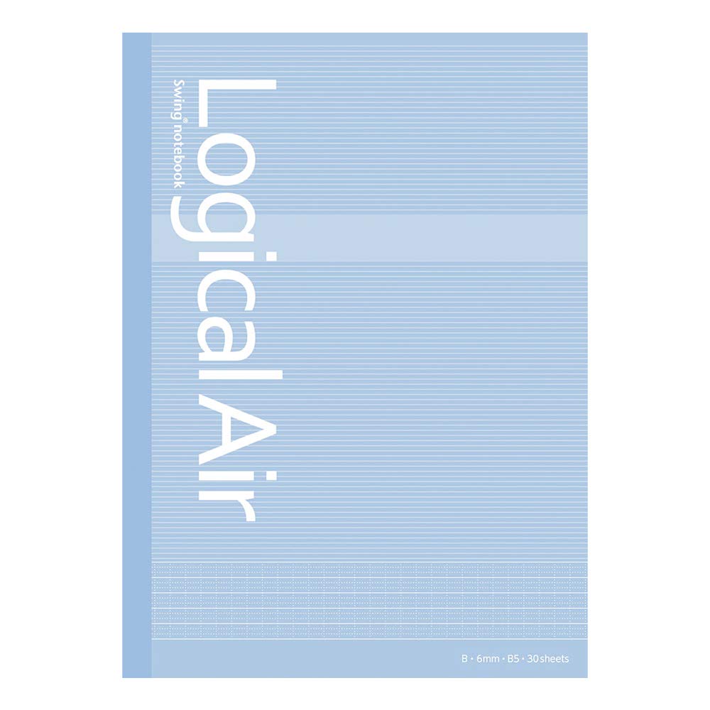 Midori A5 Cover Nakabayashi Logical Air Note A Ruled, B5/30 Sheets ...