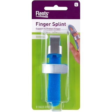 Flents Finger Splint, Two Sided Insty Splint, Large, Supports ...