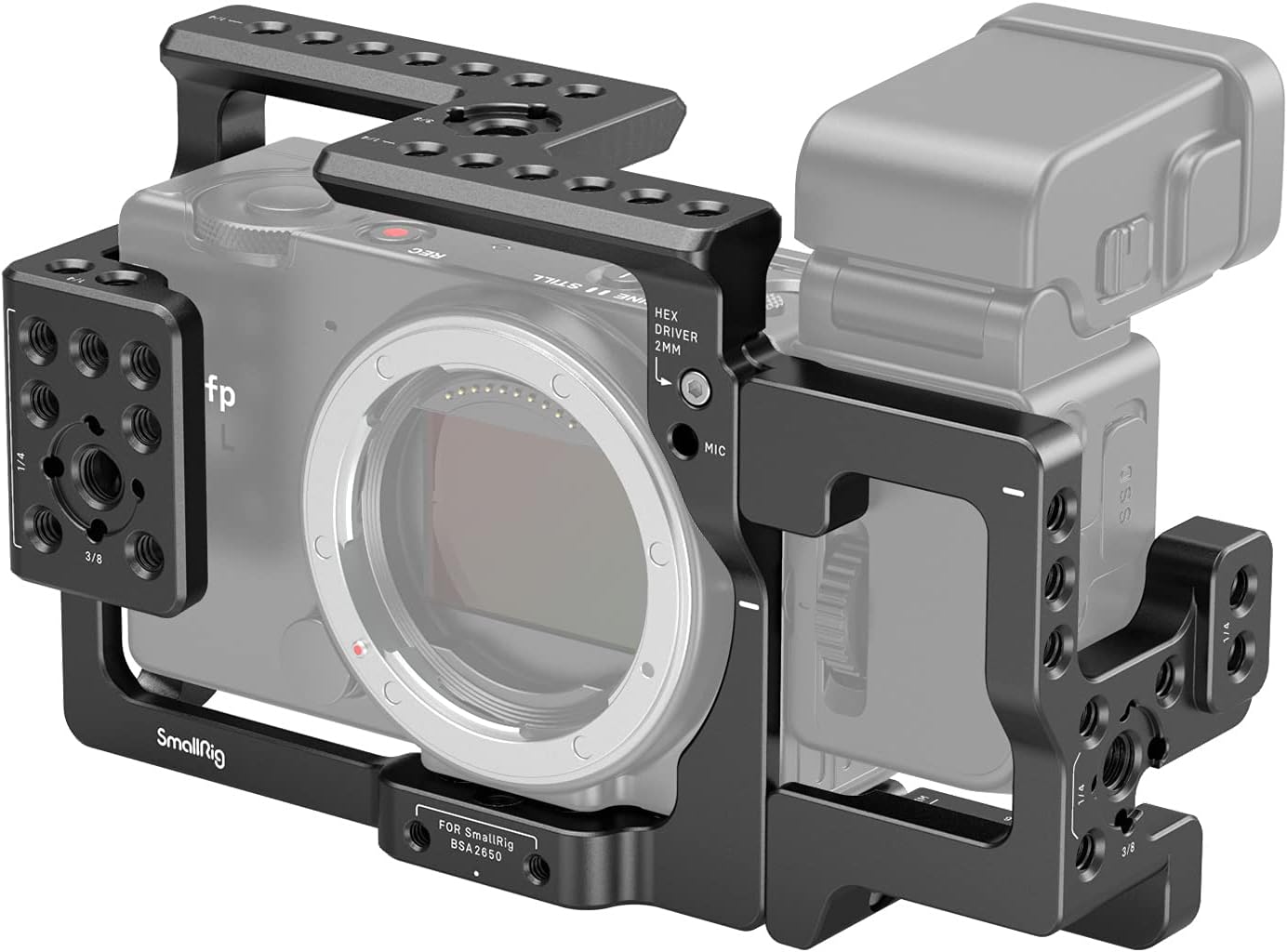 Amazon.com : SmallRig Cage Kit Only for Sigma fp & fp L Series, Comes ...