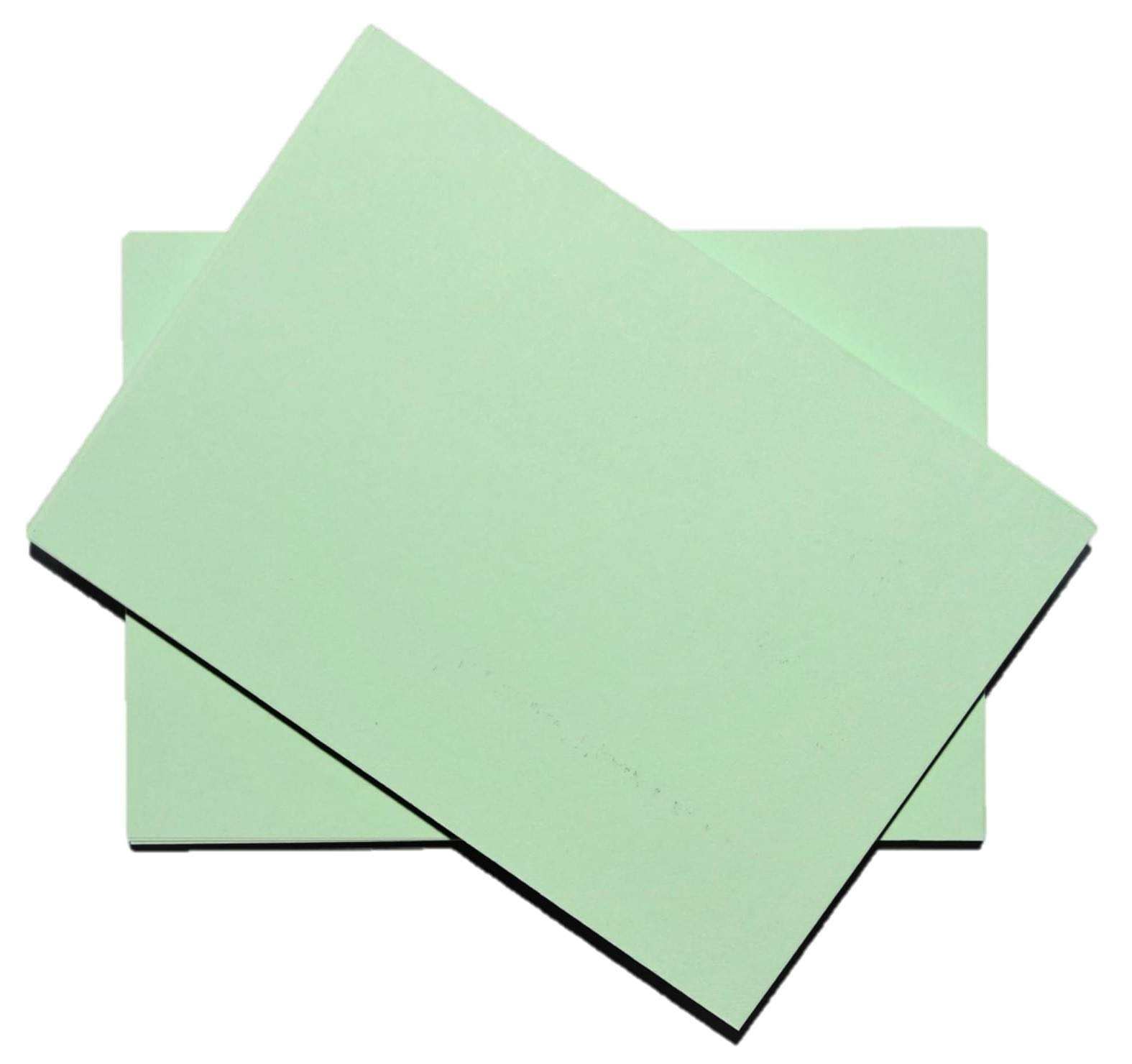 A5 Green Coloured Plain Paper 100 Sheets Dyslexia Visual Stress Office ...