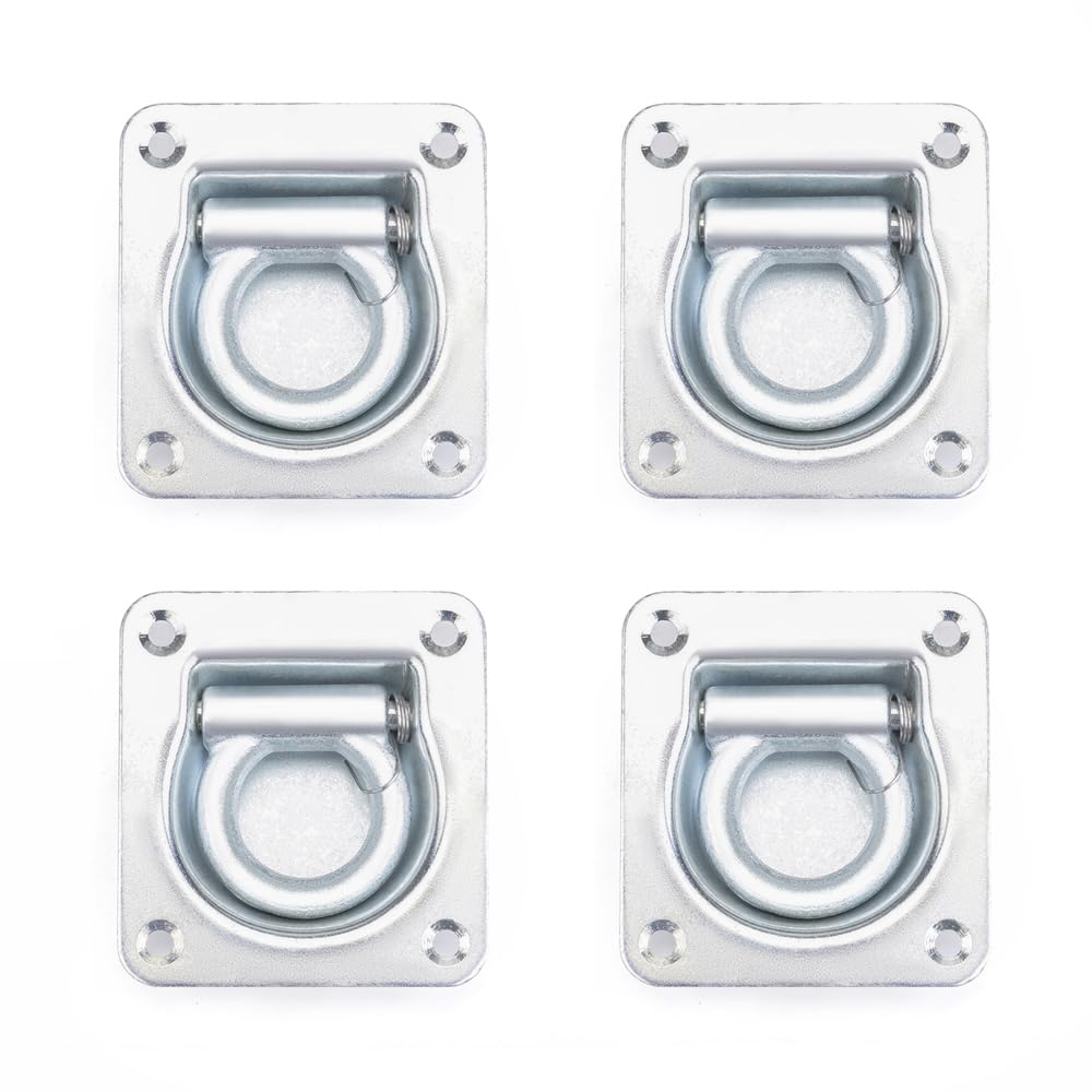 Amazon.com: Recessed D-Ring Tie Down Anchors (5,000 lb. Capacity) for ...