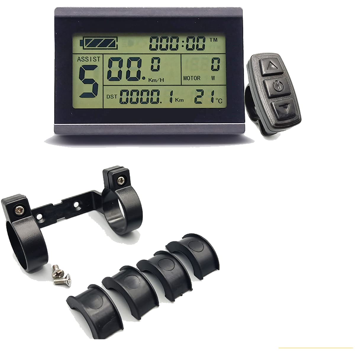 Buy Ebike LCD Display Meter Pedelec KT-LCD3 36V 48V 72V Electric Bike ...