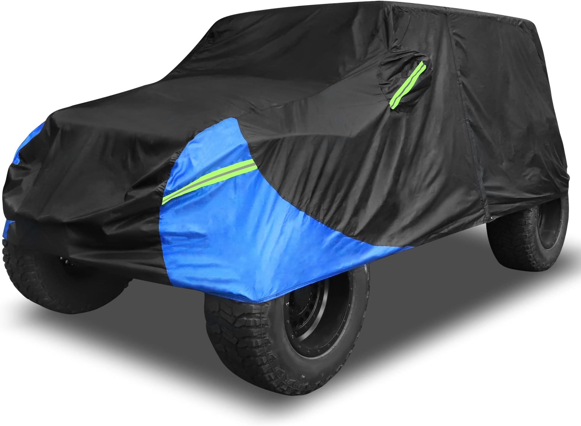 Amazon.com: X AUTOHAUX for Jeep Wrangler Cover 2 Door Waterproof SUV ...