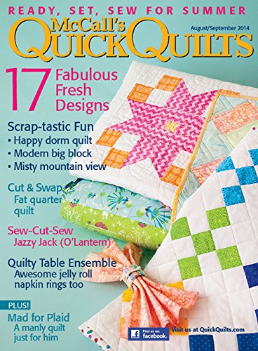 McCall's Quick Quilts Magazine August/September 2014: Varous: Amazon ...