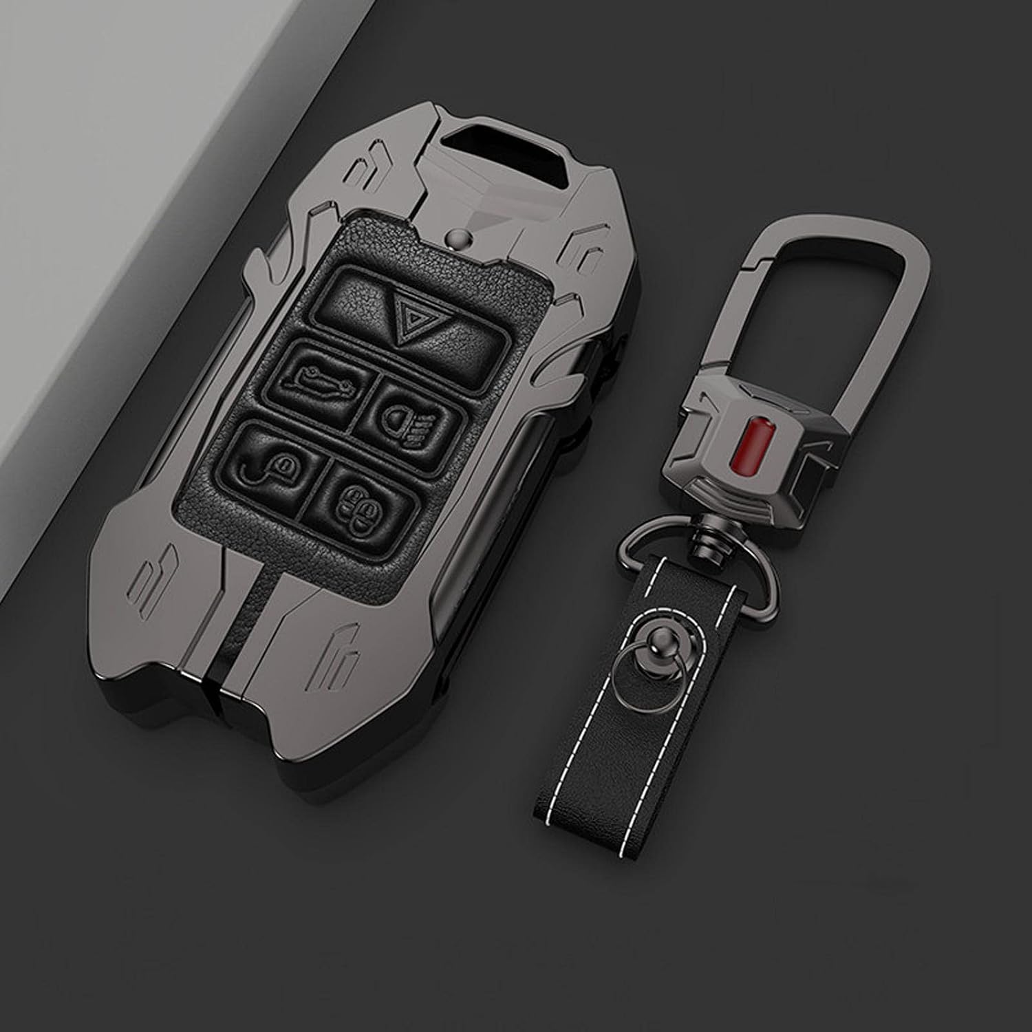 Amazon.com: LEDEER Car Key case，for Land Rover Range Rover Sport Evoque ...