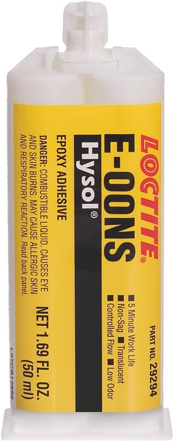 EA E-00NS(TM) Epoxy Adhesive, Two-Part, Dual Cartridge, 50 ml, Clear ...
