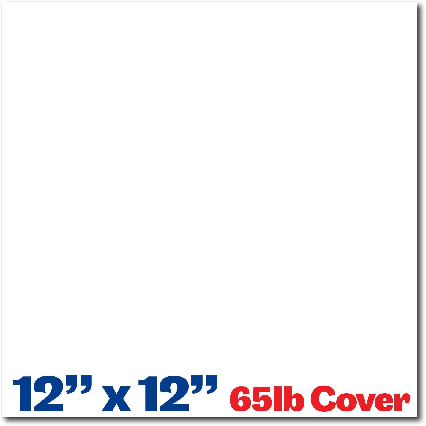 Amazon.com: Hamilco White Glossy Cardstock Paper - 8 1/2 x 11" 80 lb ...