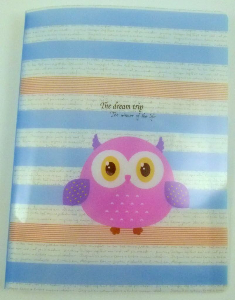 Amazon.com : Cute Owl 20 pockets Lightweight A4 Display Book File ...