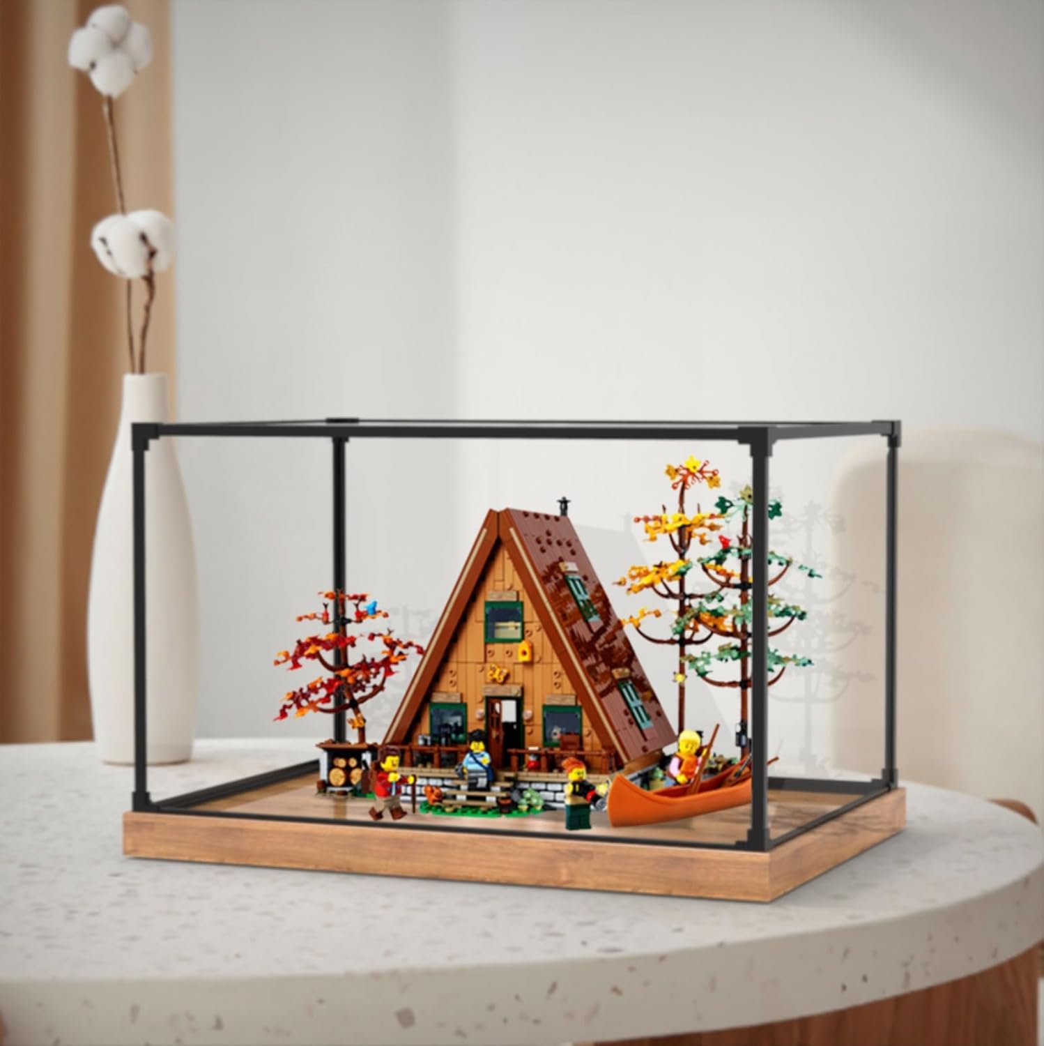 Amazon.com: Acrylic Display Box Compatible with LEGO 21338 A-Frame ...